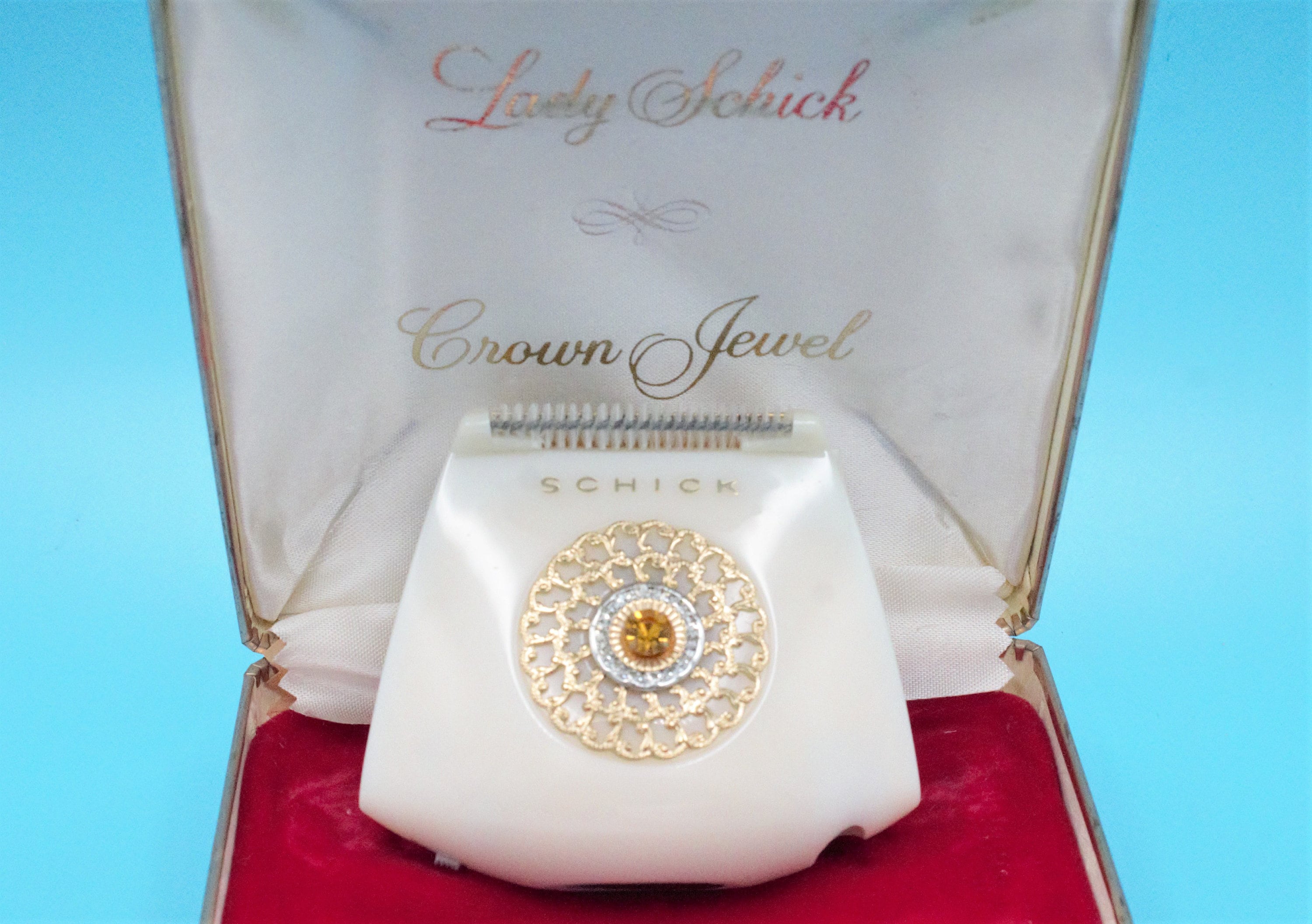 Vintage Ladies Razor Lady Schick Crown Jewel Electric Shaver - Etsy