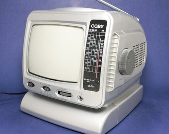 Portable Vintage Television - Etsy