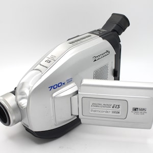 Vintage Panasonic Palmcorder Camcorder Video Camera Recorder Micro VHS ...