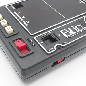 Vintage 1970s Handheld Electronic Game Blip Tennis 1-2 Player ...