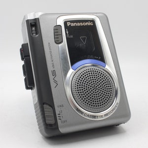 Vintage Panasonic Cassette Tape Recording Audio Recorder Built in ...