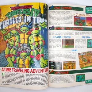 Nintendo Power 1992 Issue Mario Paint Contra Force Kirby Wings 2 ...