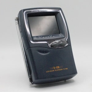 Vintage Color TV Portable Television Mini LCD Screen Uhf/vhf Signal ...