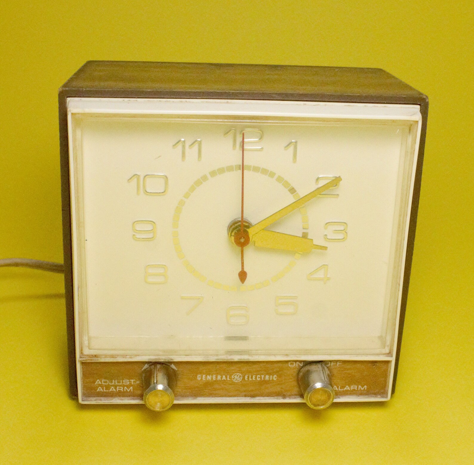 Vintage Alarm Clock GE Buzzer Tone Analog General Electric - Etsy
