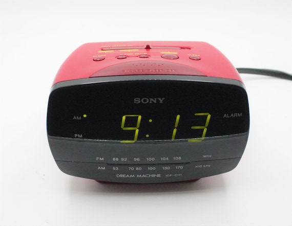 Sony Clock Radio Alarm