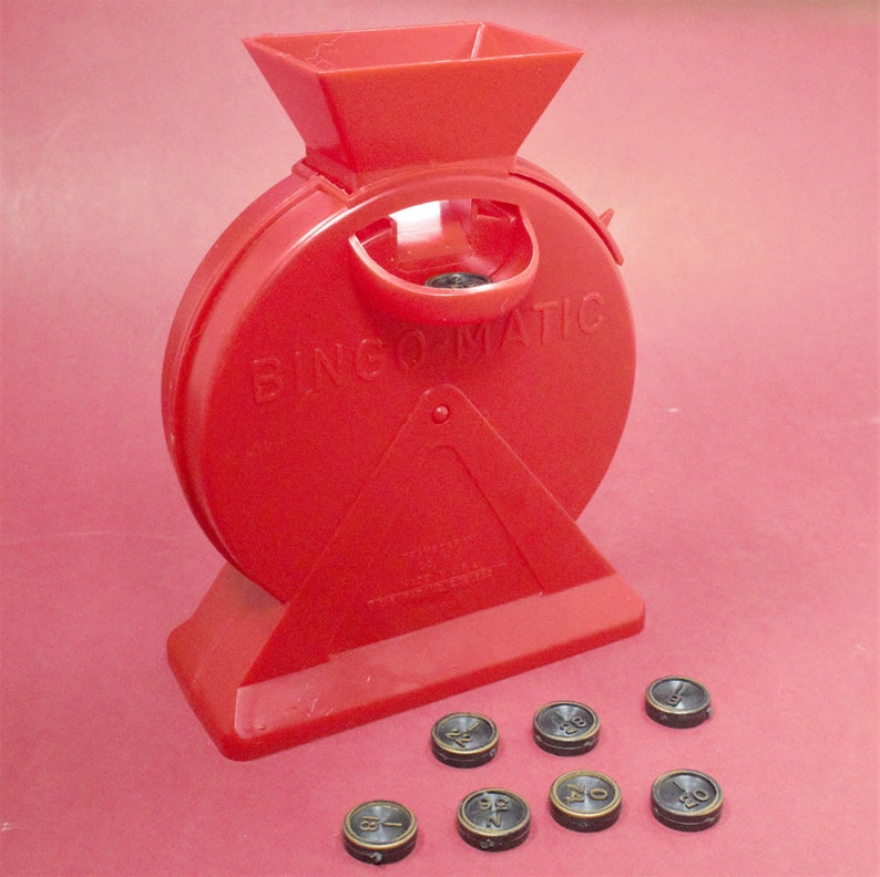 Vintage 1960s Bingo-matic Party Gold Medal Bingo Game Machine - Etsy
