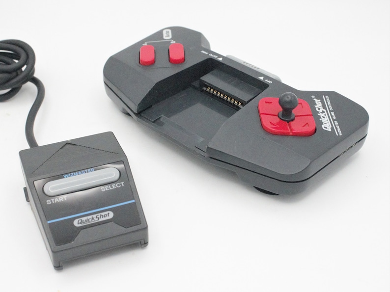Vintage Nintendo Controller Wizmaster Quick Shot Original NES Turbo ...