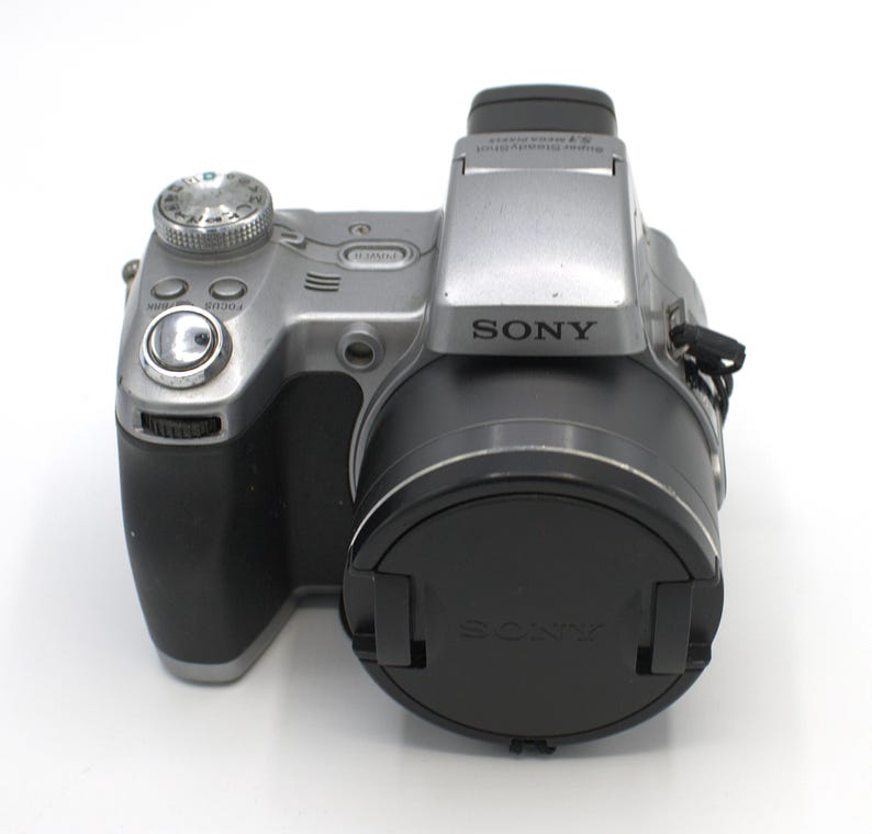 Vintage Sony Sure Shot Still Digital Camera Color 2.5" LCD Screen 12X ...