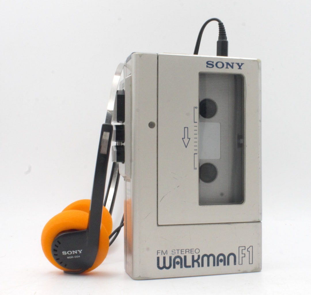Vintage Sony Walkman F1 1980s Personal Stereo Cassette Tape Player FM ...