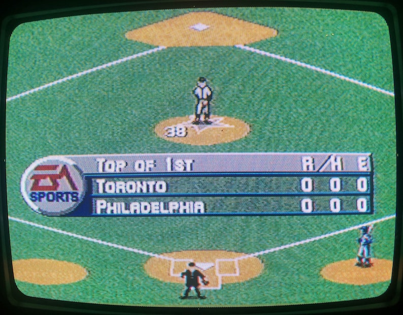 Vintage SEGA Triple Play 96 Major League Baseball Original Genesis ...