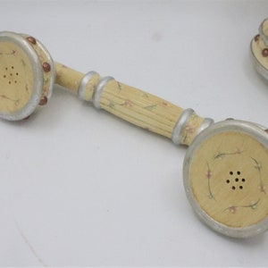Vintage Telephone Antique French Style Beige Unique Design Floral ...
