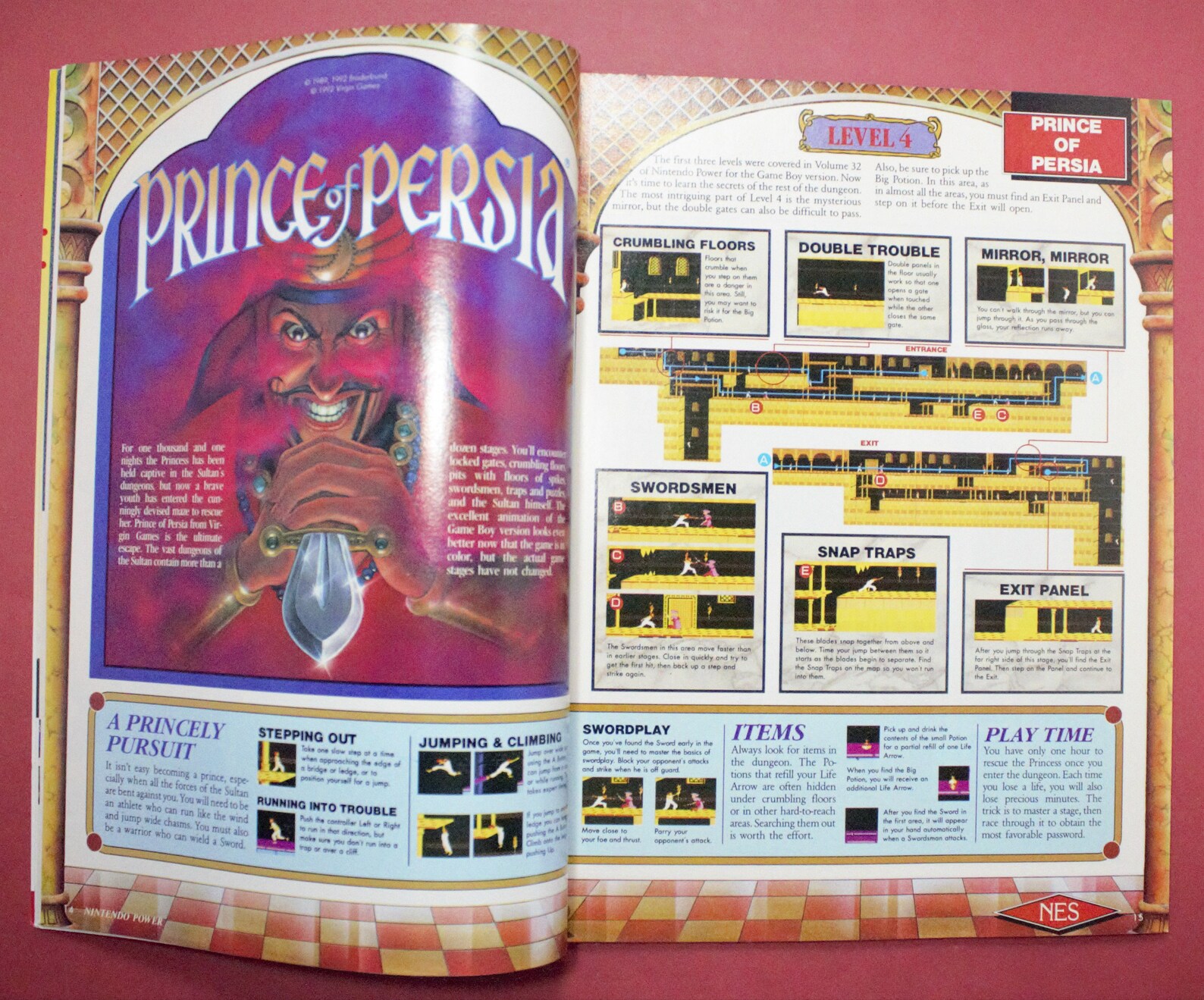 Nintendo Power 1992 Issue Felix Spider-man Prince of Persia - Etsy