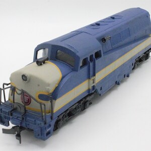 Vintage HO Scale Electric Train Miniature Model Train Engine Motorized ...