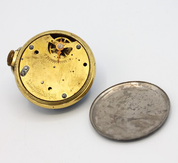 Vintage Ingraham pocket watch spring wound mechanical… - Gem