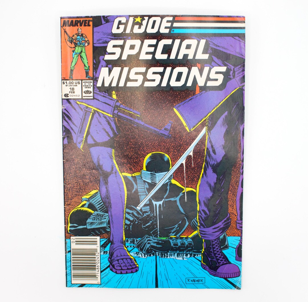 Vintage 1989 GI JOE Comic Book Special Missions Vol. 1 Issue 18 ...