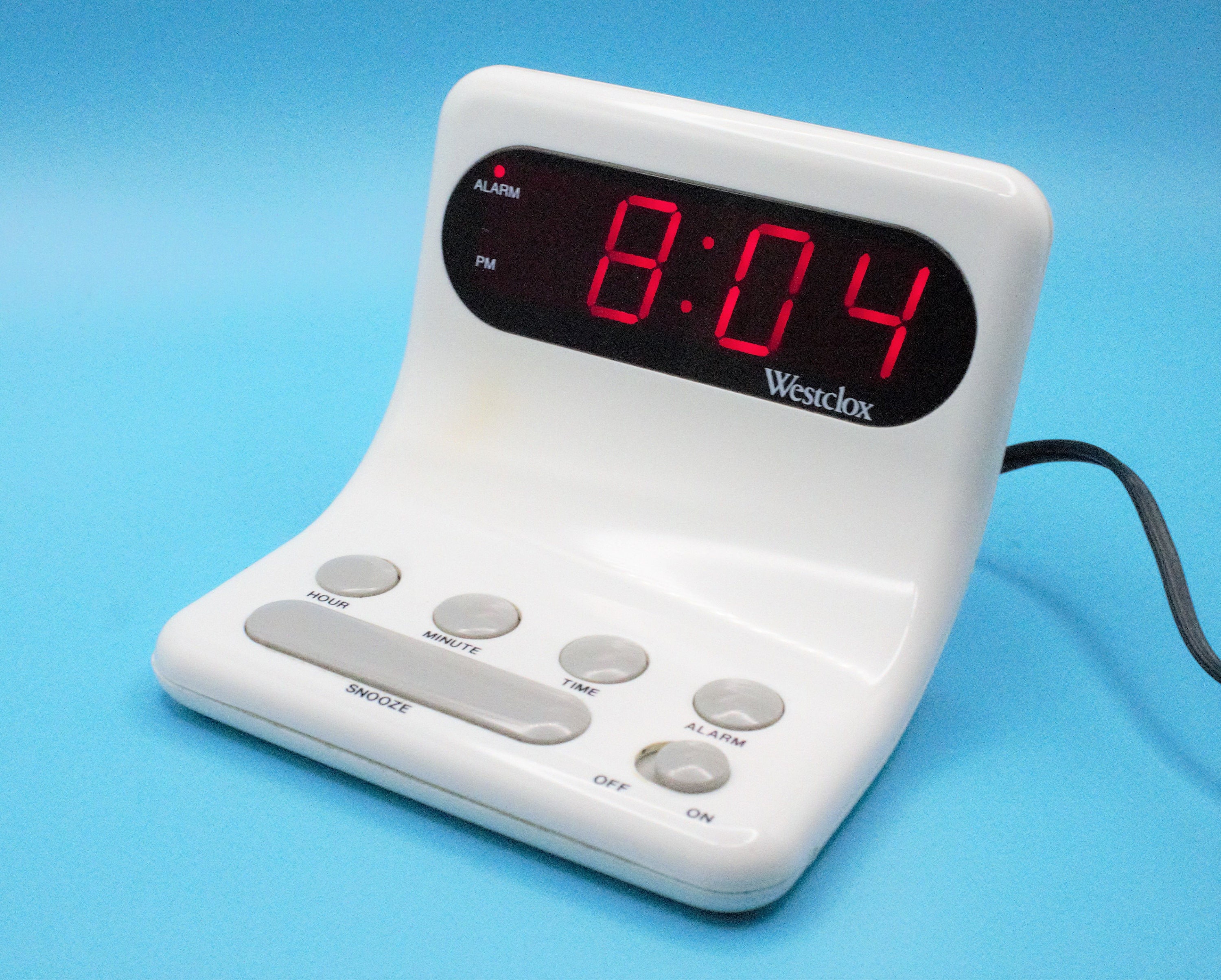 Vintage Digital Alarm Clock Red LED Time Display Buzzer Tone - Etsy