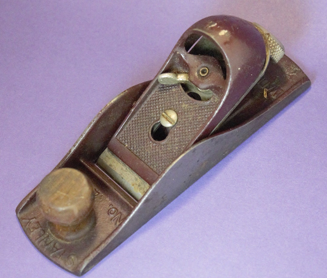 Vintage Planer Stanley Model 220 Steel Hand Plane Wood Knob - Etsy
