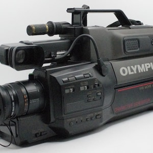 Vintage 1980s Camcorder Video Camera VHS Movie VCR Recorder Player ...