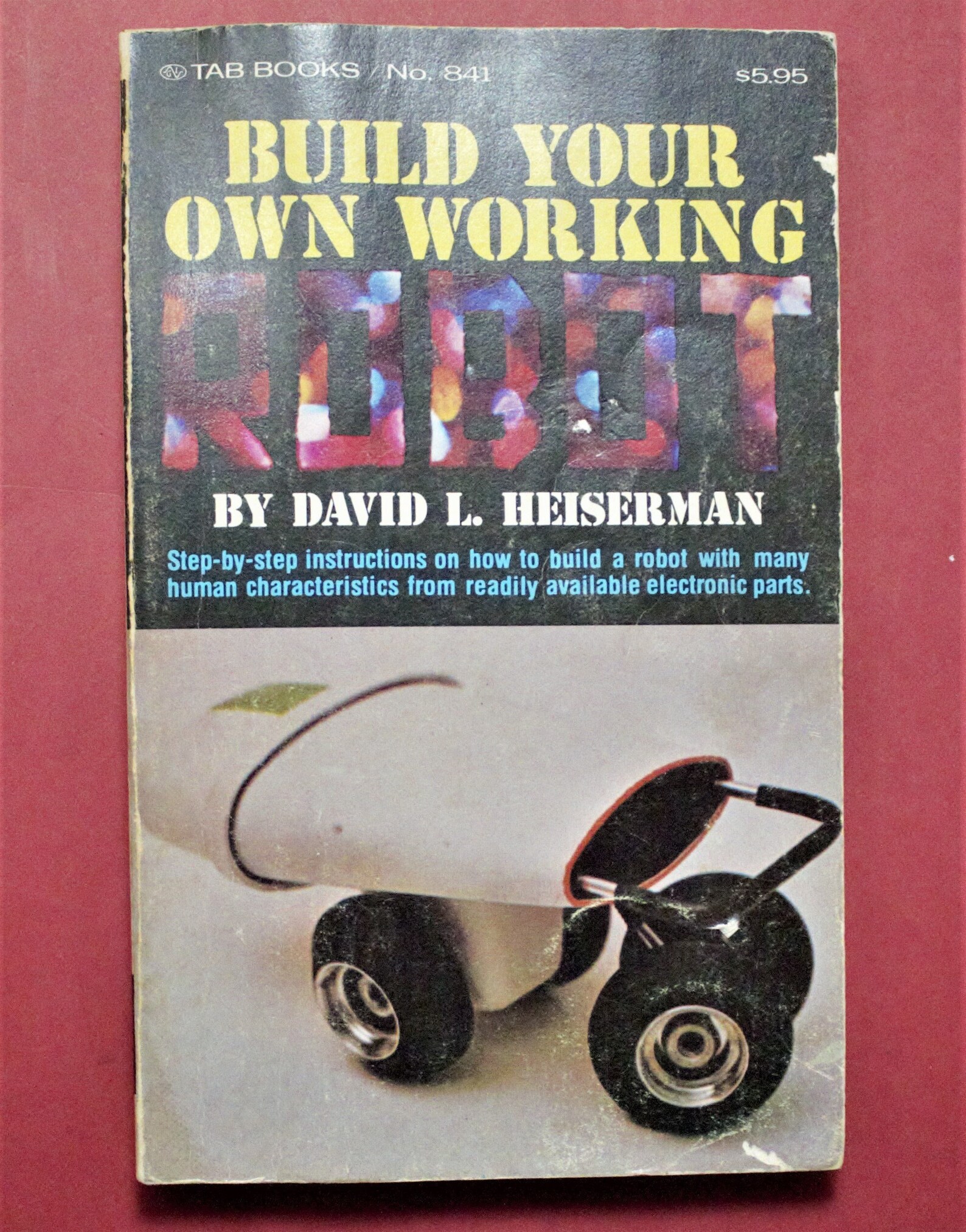 Build Your Own Working Robot 1976 Vintage Book Schematics - Etsy