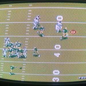 Vintage SEGA Game NFL 95 Original Genesis Video Cartridge SEGA Sports ...