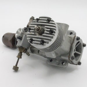 Vintage Irvine 40 RC Model Airplane Engine Made in England Side Exhaust ...