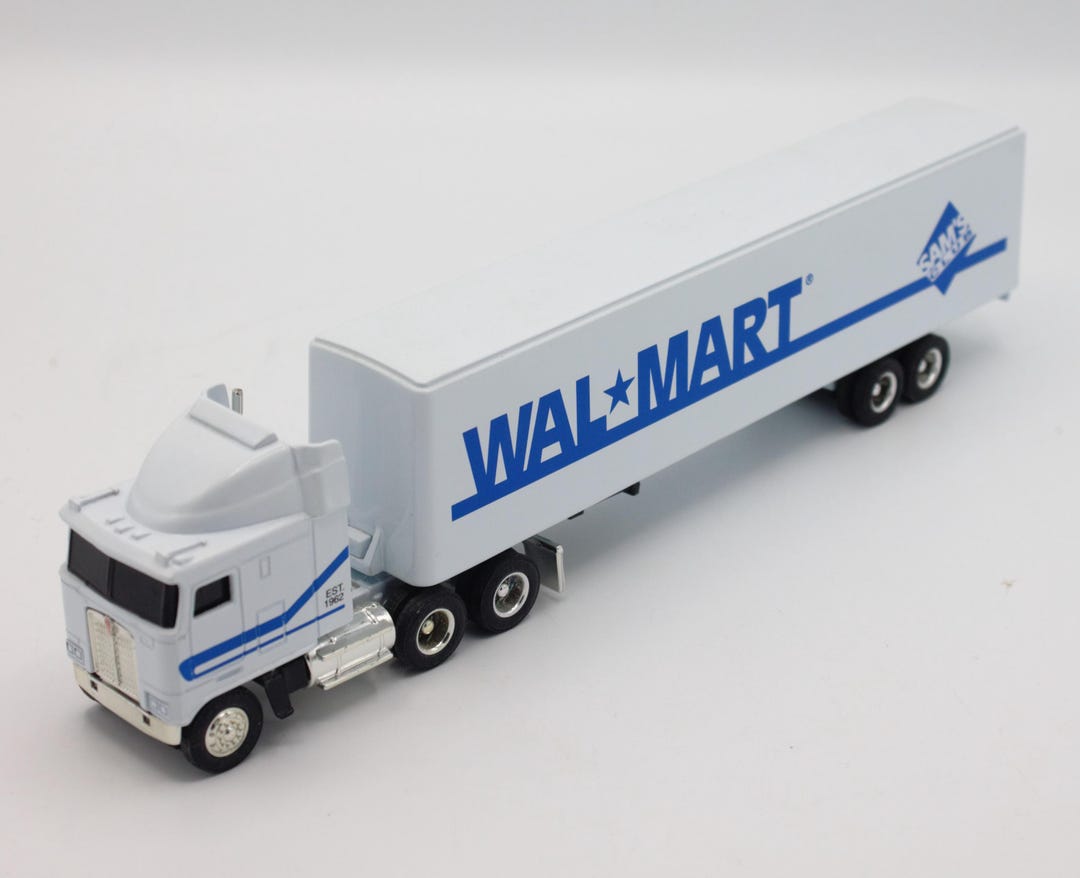 Vintage Kenworth Cab Over Truck Wal-mart Freight 18-wheeler Semi-truck ...