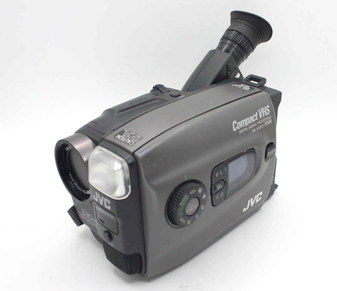 Vintage JVC Camcorder Video Recorder Movie Camera Compact VHS Mini ...