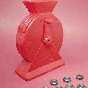 Vintage 1960s Bingo-matic Party Gold Medal Bingo Game Machine Cards ...