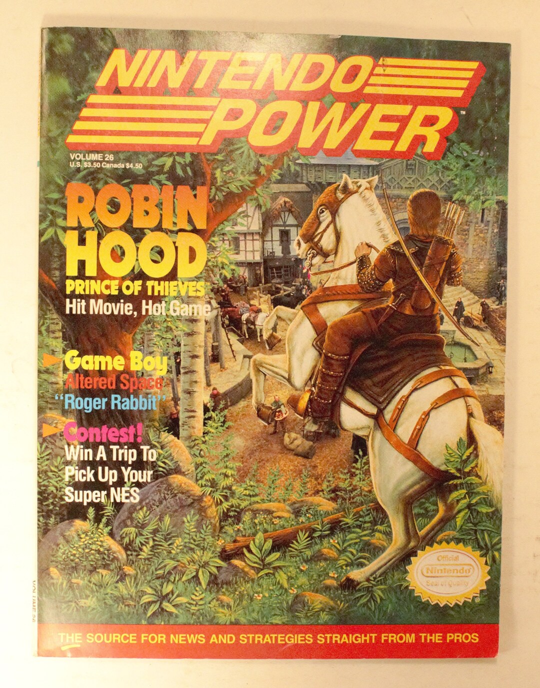 Nintendo Power 1991 Issue Robin Hood Bill & Teds Excellent - Etsy