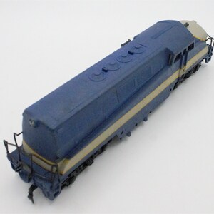 Vintage HO Scale Electric Train Miniature Model Train Engine Motorized ...