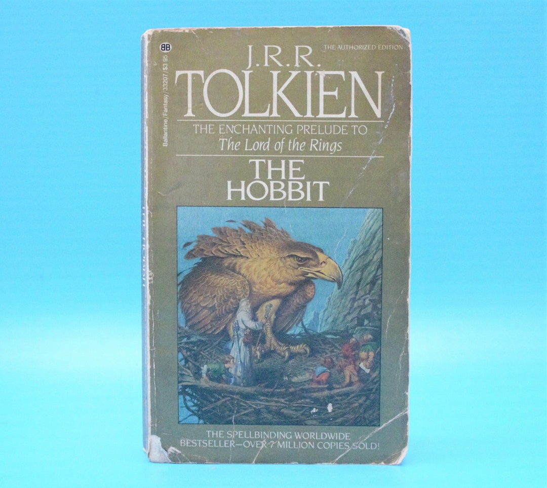 Vintage 1985 Edition the Hobbit Paperback Book Prelude Lord of the ...