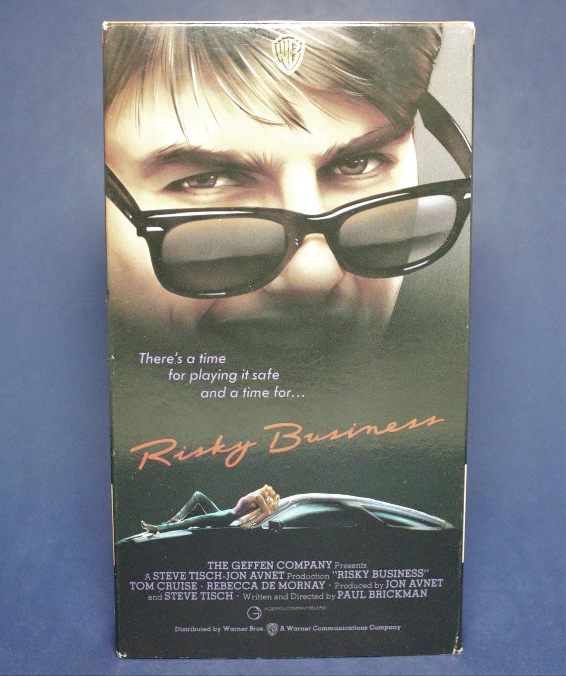 Vintage 1980s VHS Risky Business Tom Cruise Movie WB Geffen - Etsy