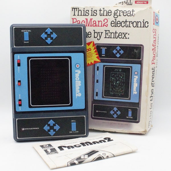 Pacman Handheld Game - Etsy