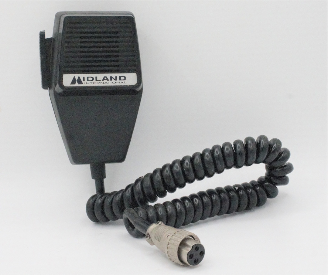 Vintage CB Radio Microphone Citizens Band Universal Midland - Etsy