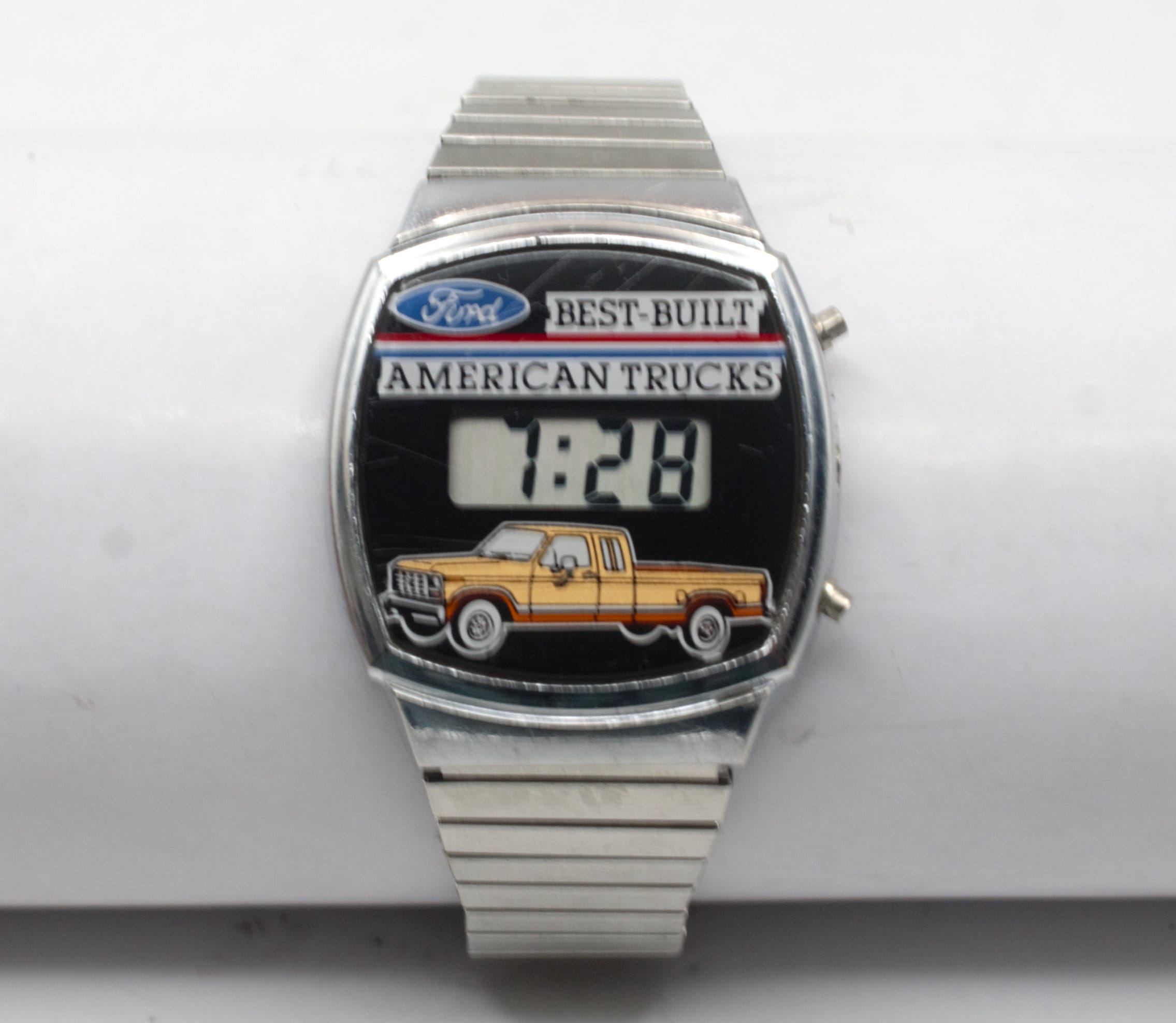 Vintage 1980s Ford Truck Digital Watch Best Built American Trucks F-150 ...