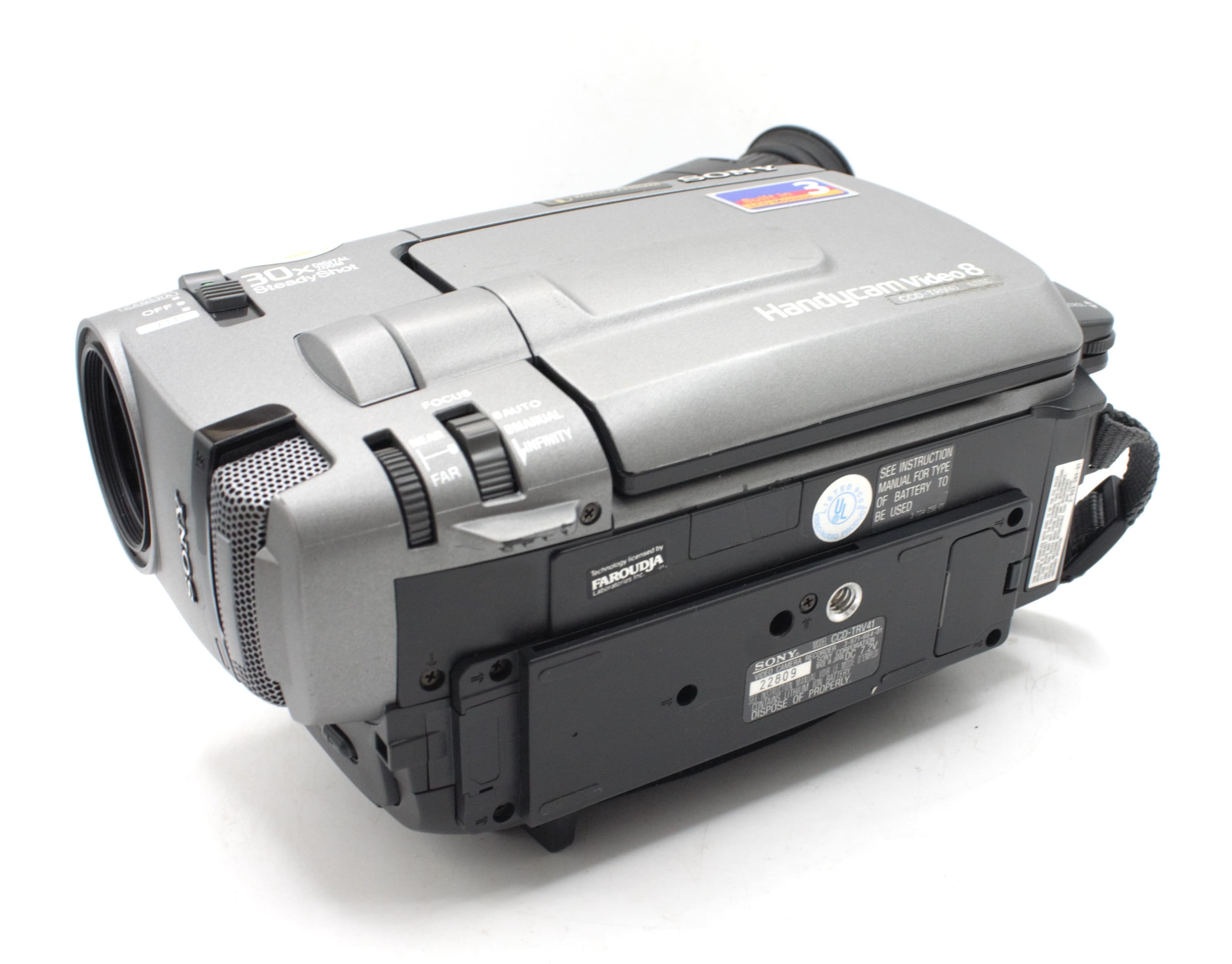 Vintage Sony Handycam Video 8 Camcorder Camera VHS Cassette - Etsy