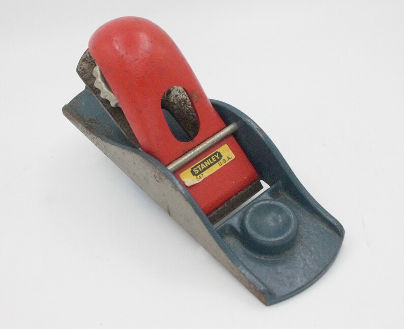 Vintage Stanley Wood Plane Hand Planer Tool Cast Iron Tempered - Etsy
