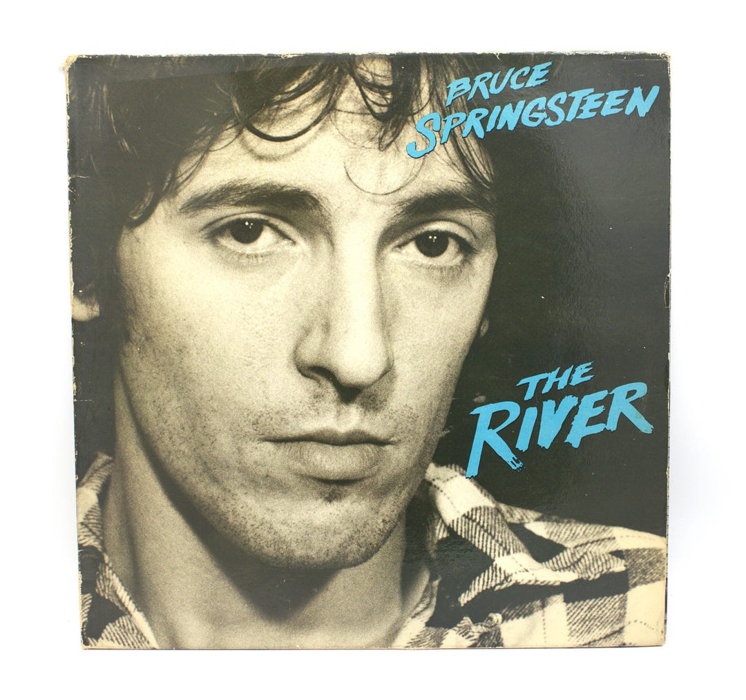 Vintage 1980s Vinyl Bruce Springsteen 1980s Album the River 2 Record ...