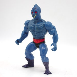 Vintage 1981 He-man Masters of the Universe Webstor Blue Monster Action ...