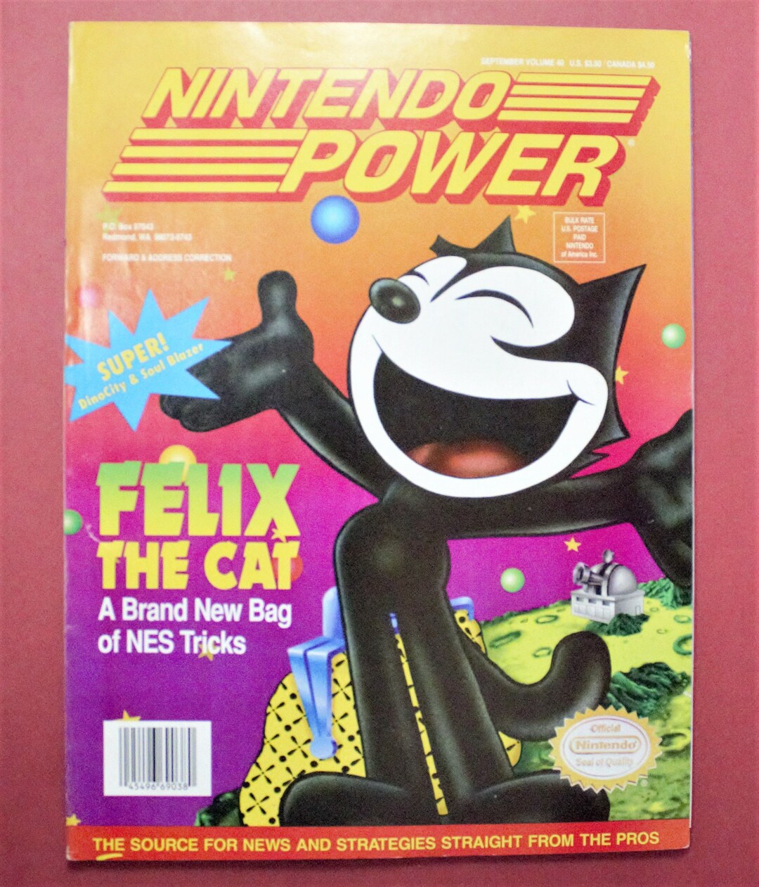 Nintendo Power 1992 Issue Felix Spider-man Prince of Persia Super ...