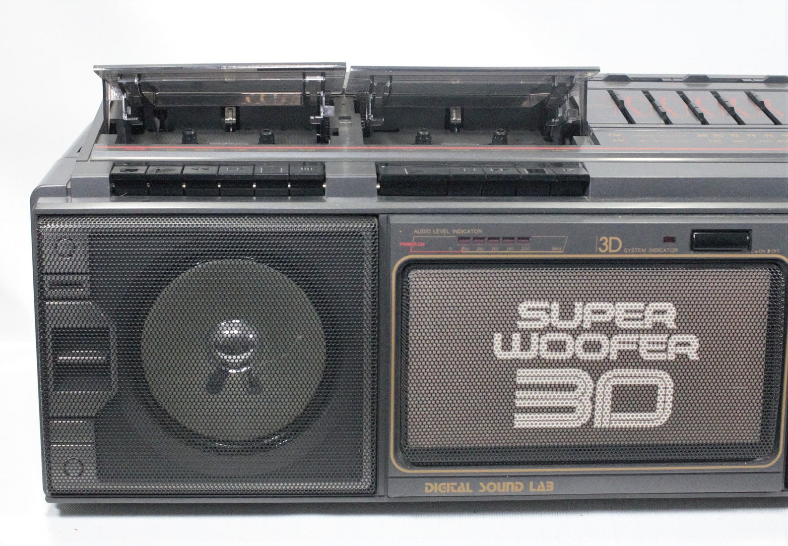 Vintage 1980s Boombox Stereo Digital Sound Lab 3D Woofer 5 - Etsy