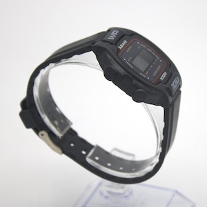Vintage Asahi Digital Sports Watch 100m Water Resistant LCD Time Date ...