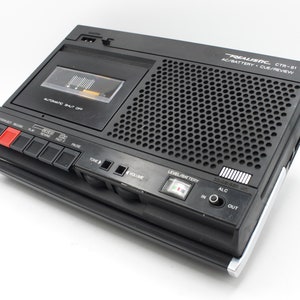 Vintage Cassette Tape Recorder Player Built in Microphone and Speaker ...
