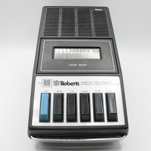 Vintage Cassette Tape Recorder Player Tabletop Portable Electronic ...