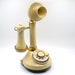Vintage 1970s Candlestick Rotary Telephone Antique Style Landline Phone ...