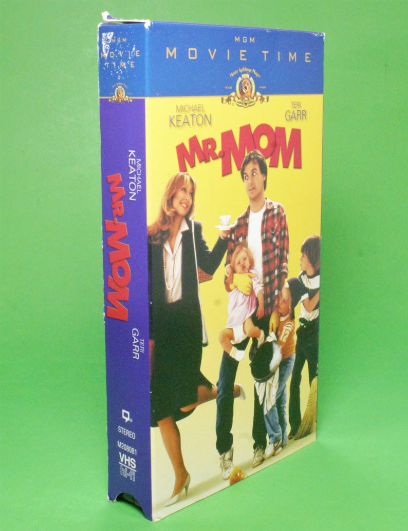 Vintage 1983 VHS Mr. Mom Micheal Keaton Teri Garr Aaron - Etsy