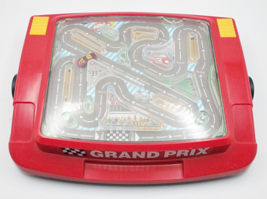 Vintage Electronic Handheld Racing Game Grand Prix Mini Auto Race ...