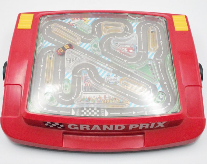 Vintage Electronic Handheld Racing Game Grand Prix Mini Auto Race ...