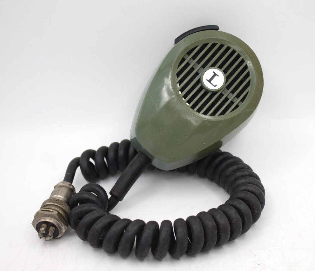Vintage 1960s-70s CB Radio Microphone Citizens Band Universal Lafayette ...