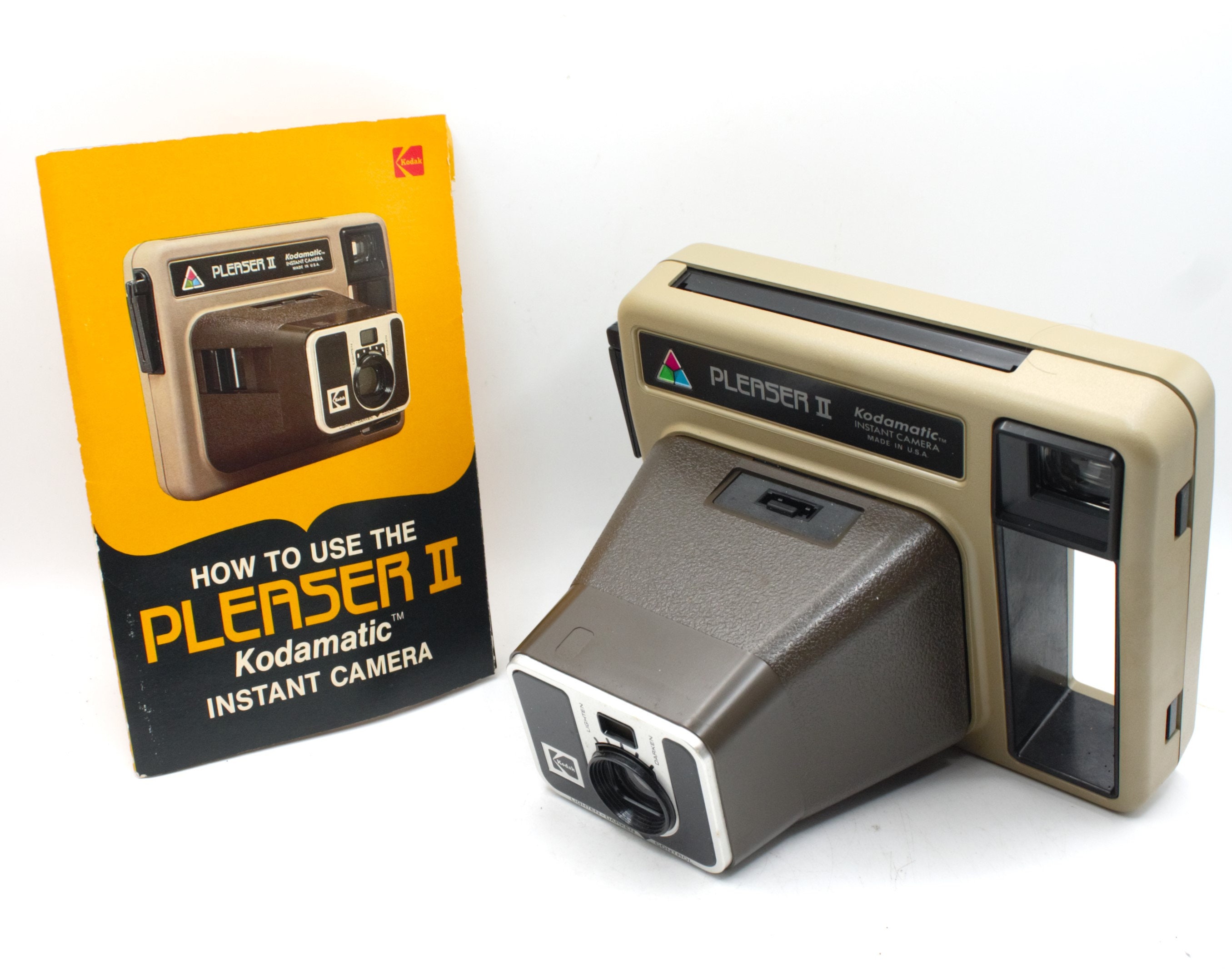 Vintage 1982 Kodak Pleaser II Kodamatic Instant Camera - Etsy